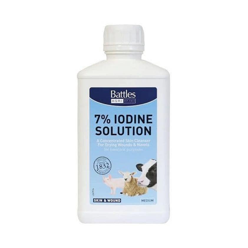 Battles 7 Strong Iodine Solution - 500ml