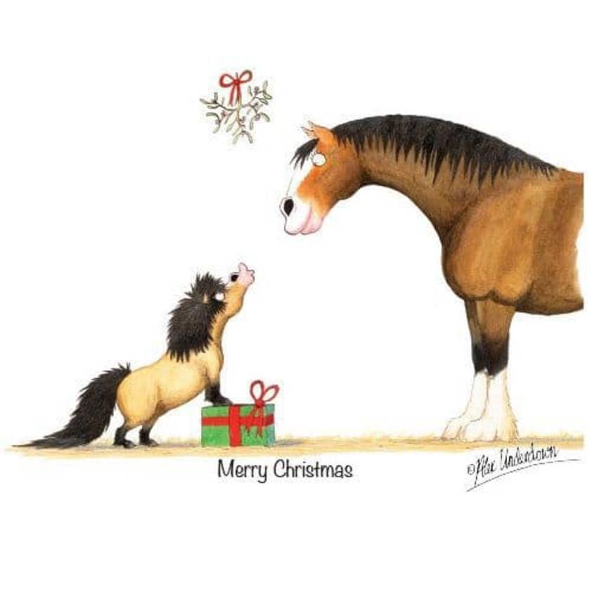 Alex Underdown Blank Christmas Card Merry Christmas