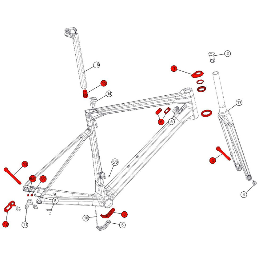 Bmc Spare - Slr02 Disc Part Kit (Kit) - Leeli Cycles