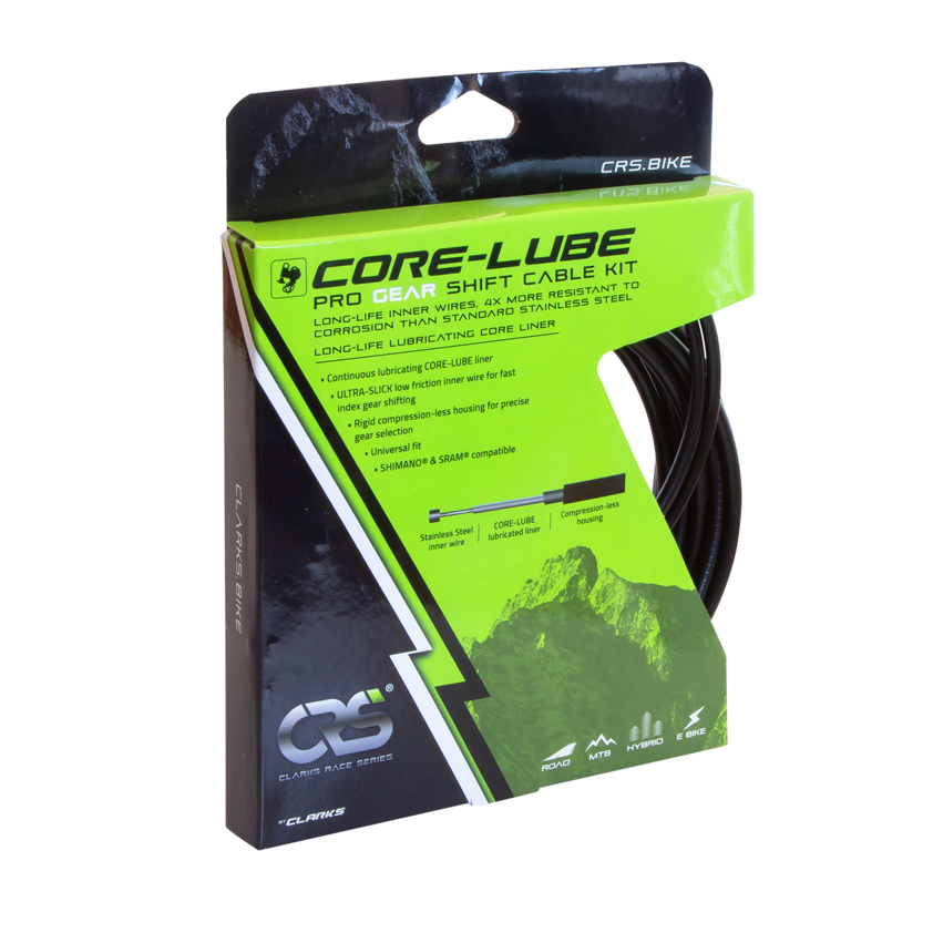 Clarks Crs Core-Lube Pre Lubricated Gear Universal Cable Kit - Leeli Cycles