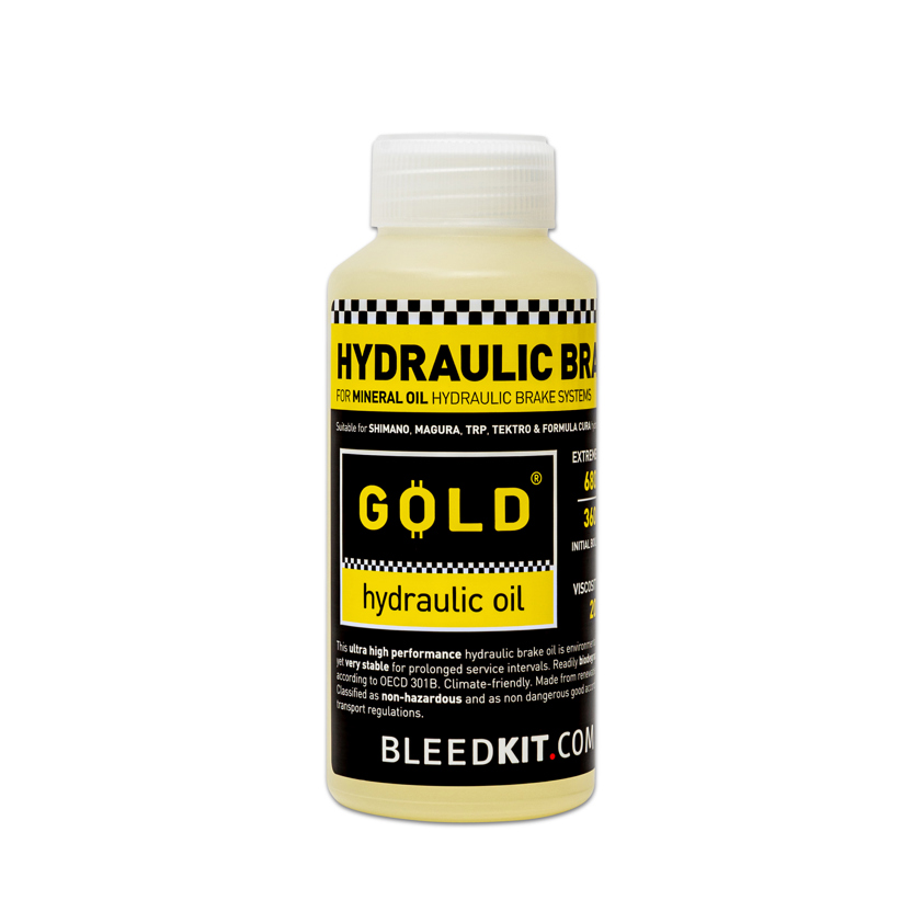 Bleedkit Fluid Gold Hydraulic Oil 100Ml - Leeli Cycles