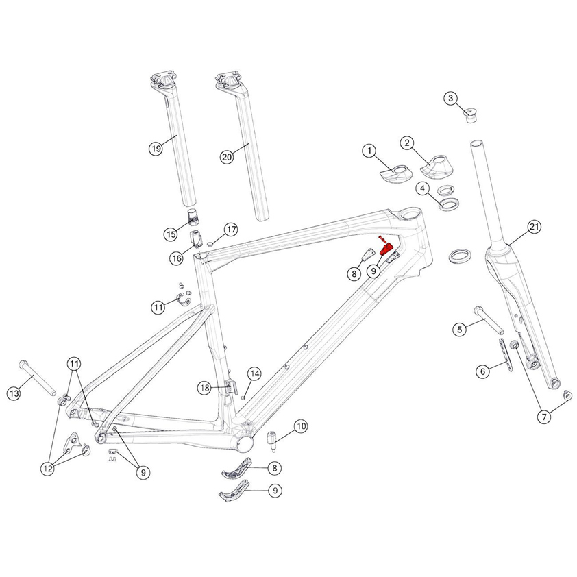 Bmc Spare - Mechanical Kit # 6 (New My18) (Kit) - Leeli Cycles
