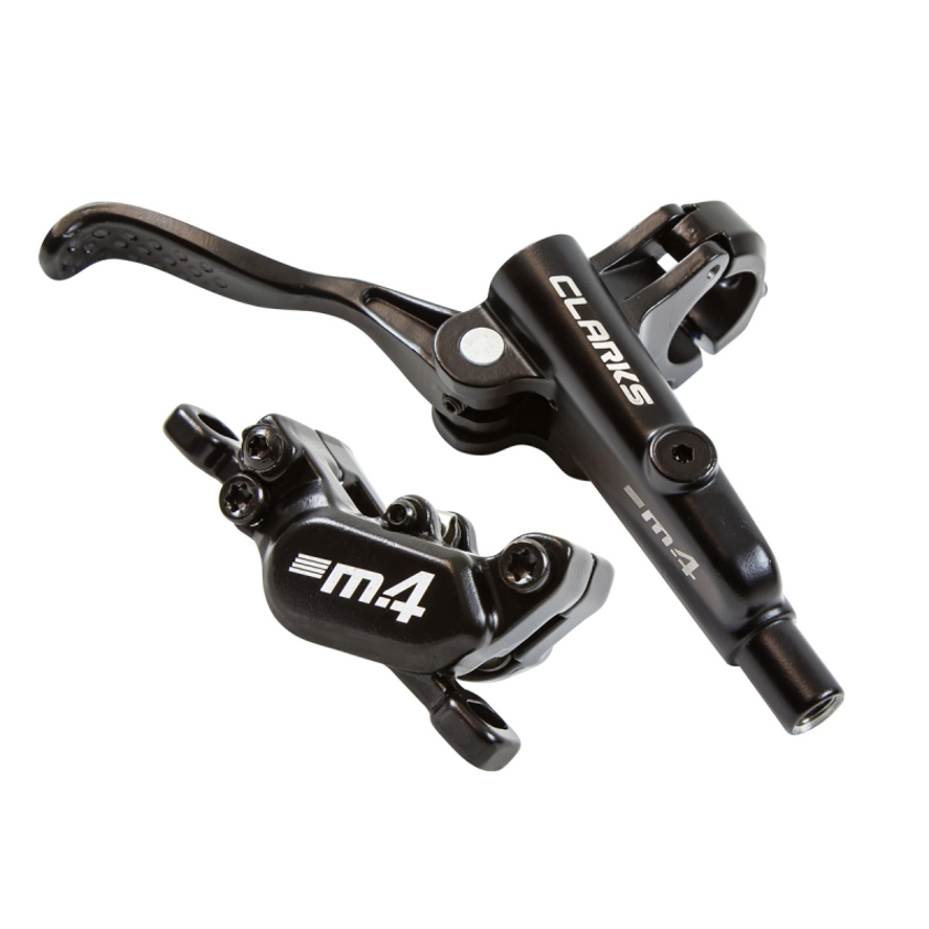 Clarks M-Series M4 Hydraulic 4-Piston F&R Disc Brake 180/160Mm ...