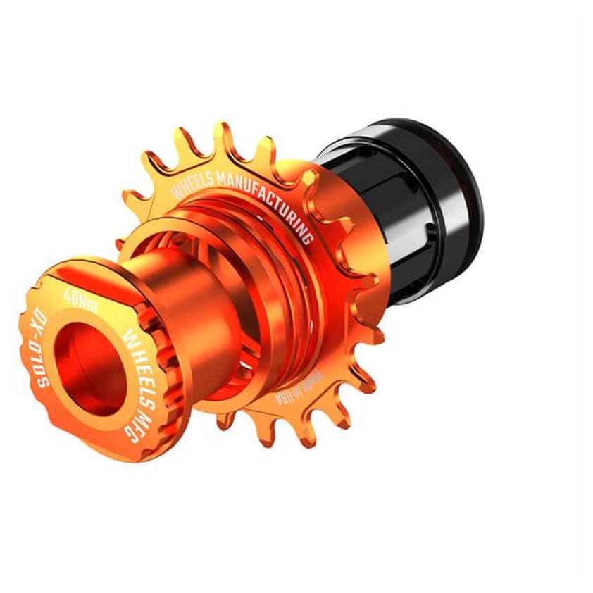 Solo-Xd 16Â Tooth Cog, 7075 Aluminum, Black - Arragons Cycle Centre