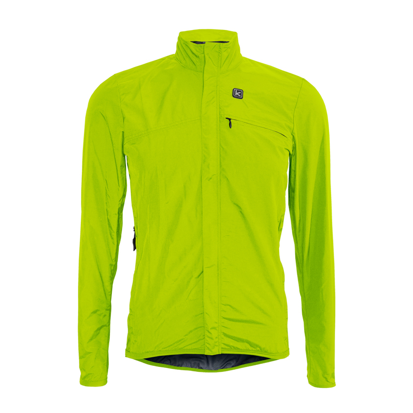Funkier F-23 Pro Waterproof Jacket In Yellow - Arragons Cycle Centre